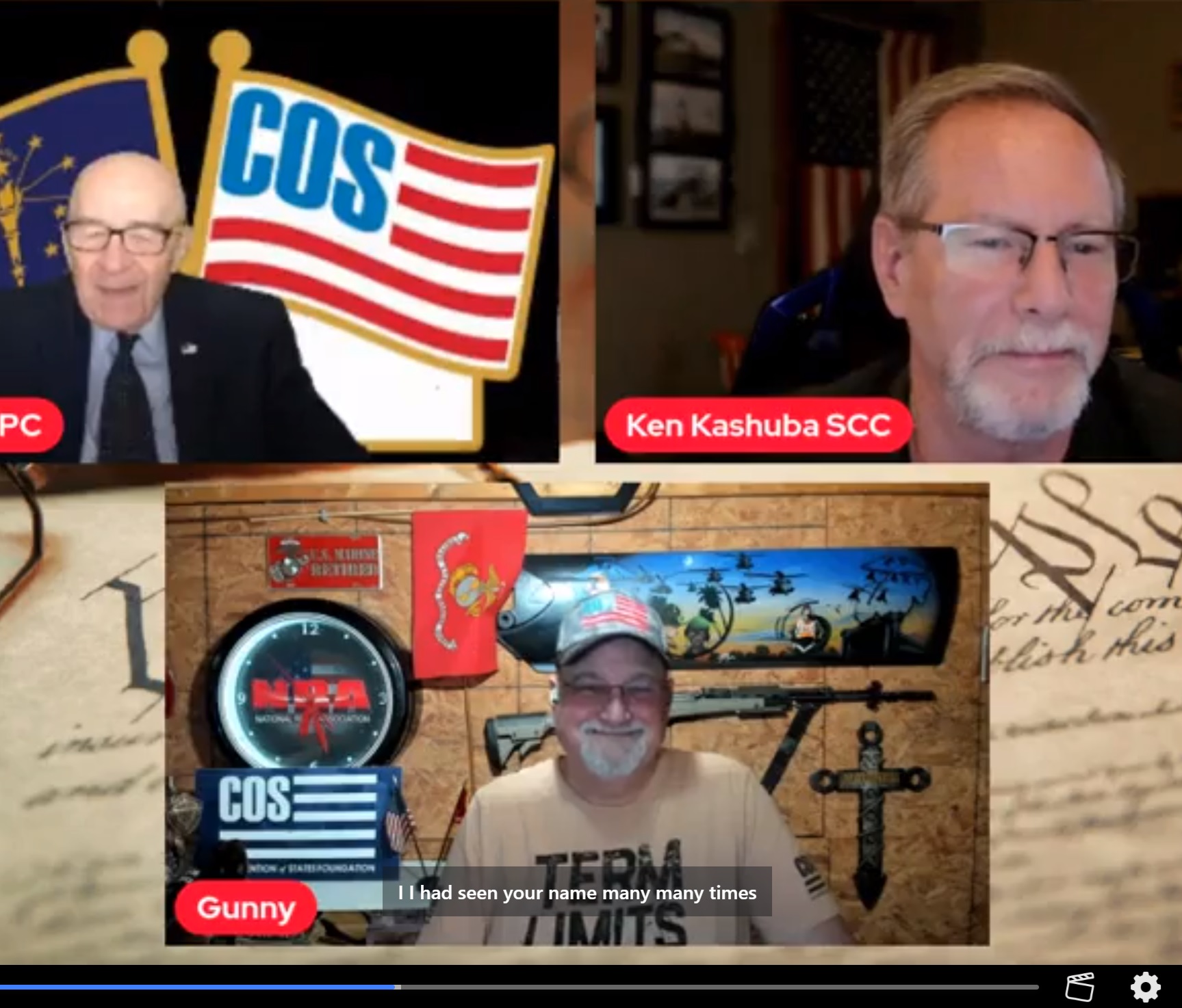 Indiana Live - Guest - Gunny Cornwell, COS Activist, Marine, Patriot ...