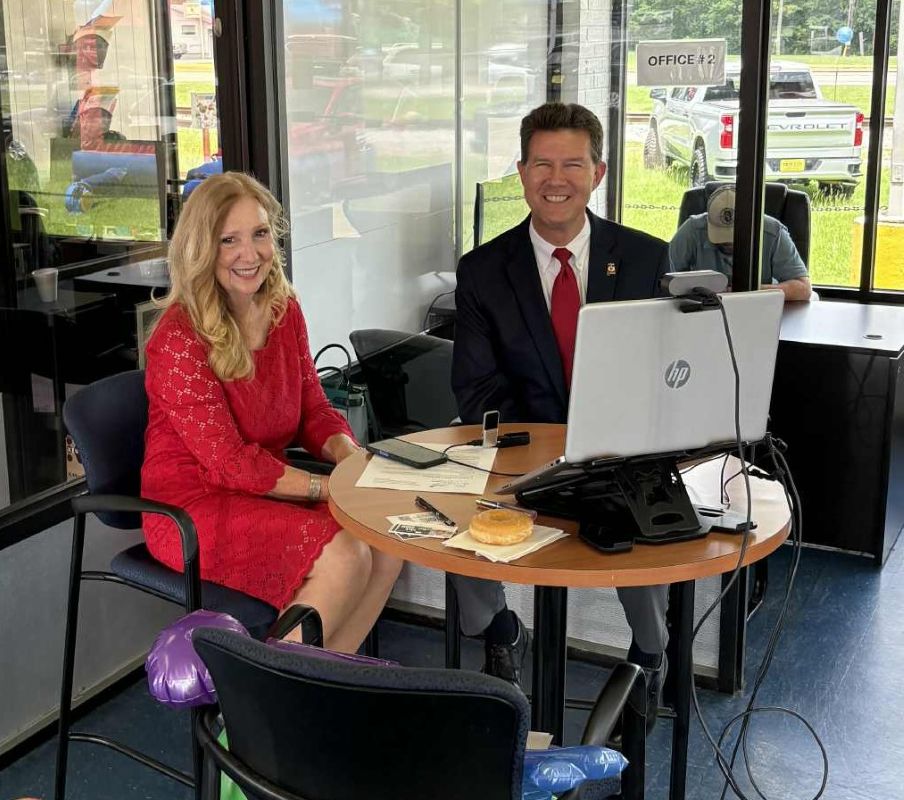Former Alabama Secretary of State John Merrill with Waggoner ...