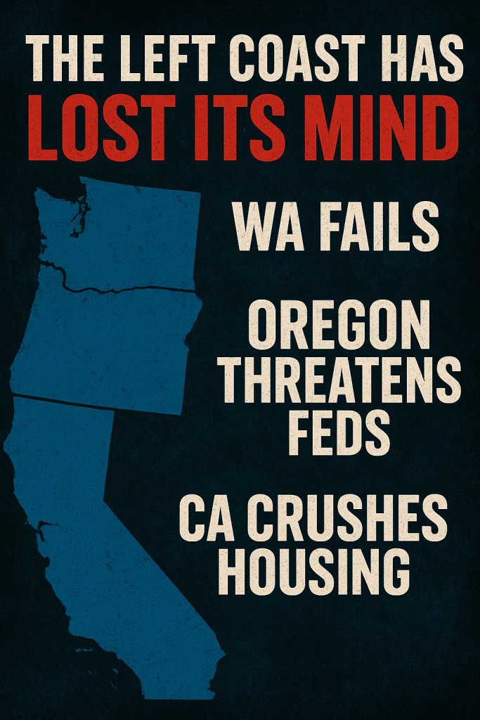 The Left Coast has lost its mind: crime, taxes, Fed's and rent control ...