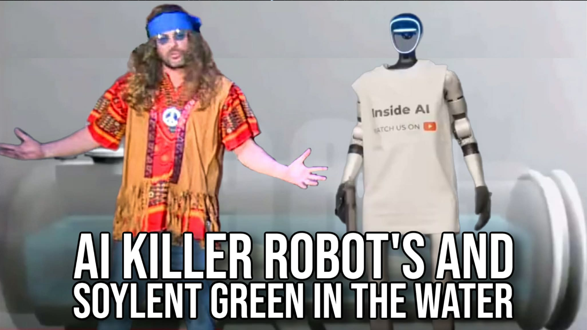 AI Killer Robot's and Soylent Green in the Water - The Newscasters