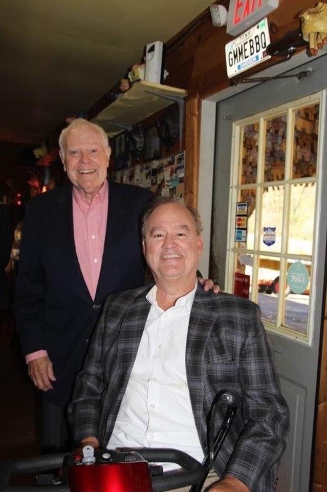 Mover & Shaker Joe McCutchen pictured here with Mr. Clint Day the head ...